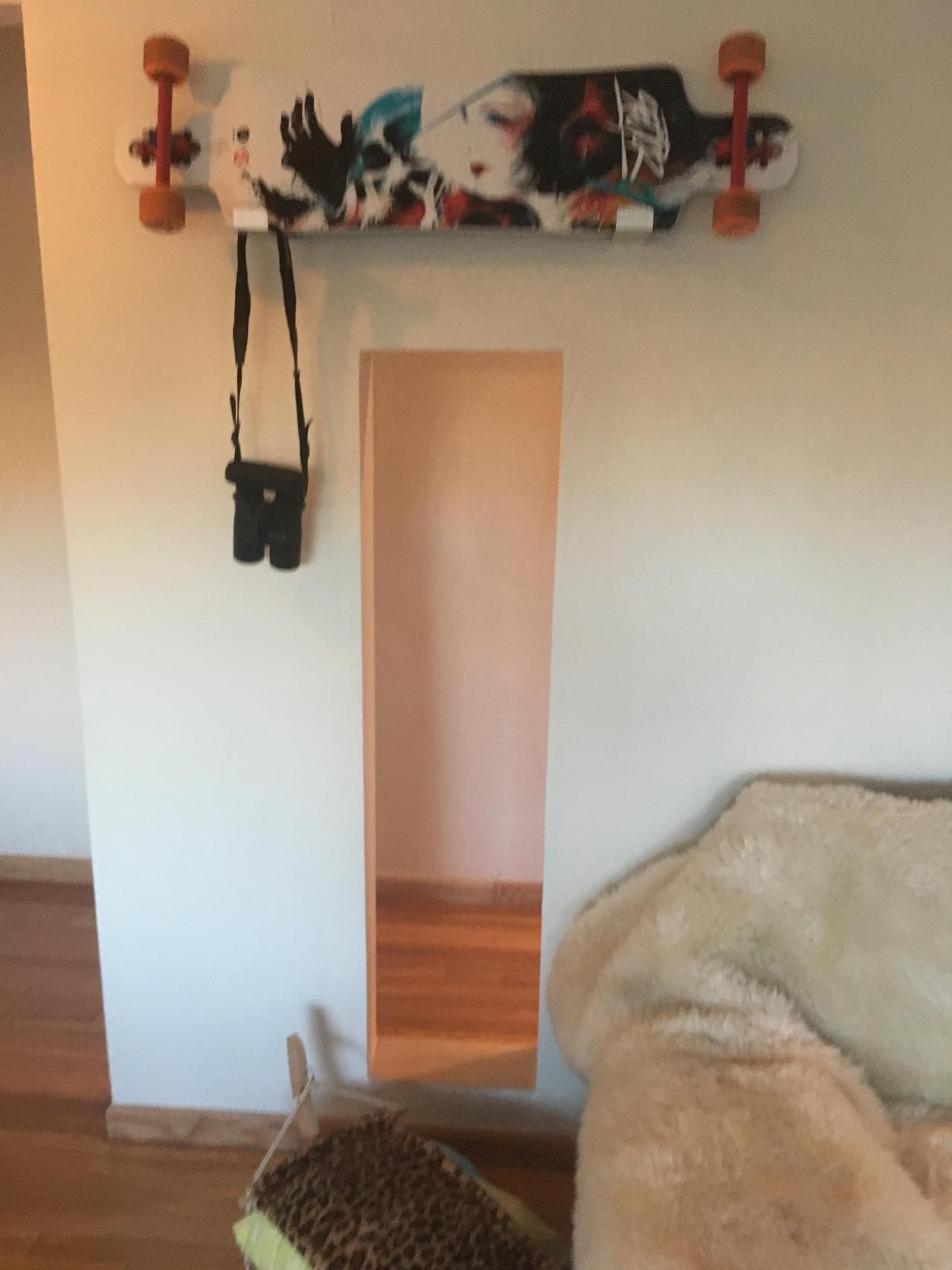Naked Longboard | Longboard Display Rack - StoreYourBoard.com